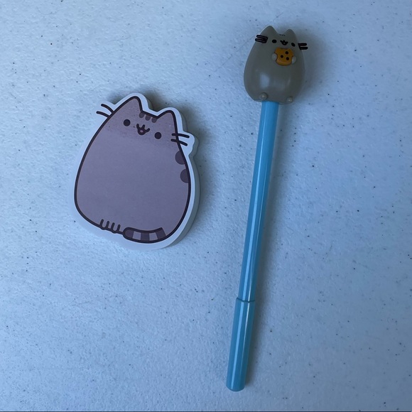 Pusheen | Office | Rare Pusheen Cookie Pen Notepad | Poshmark
